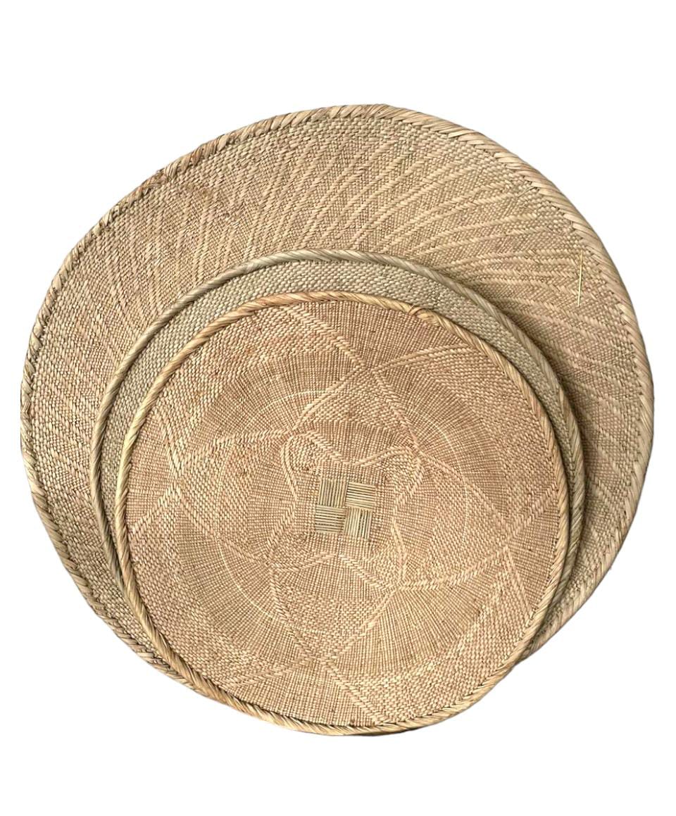 NATURAL GRASS ROUND WALL DECOR – NAP Living